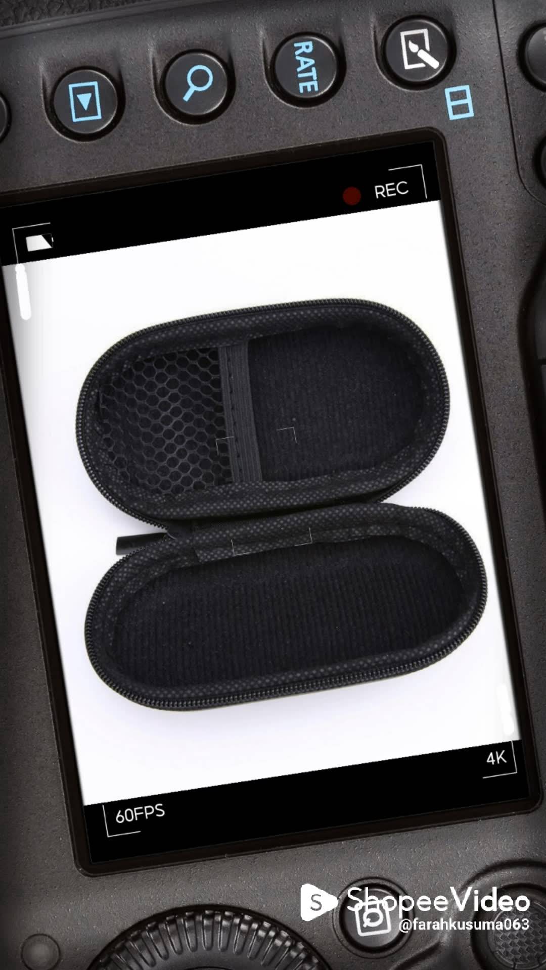 KZ Eliptical Case: Premium Quality Earphone Storage Solution | Shopee ...