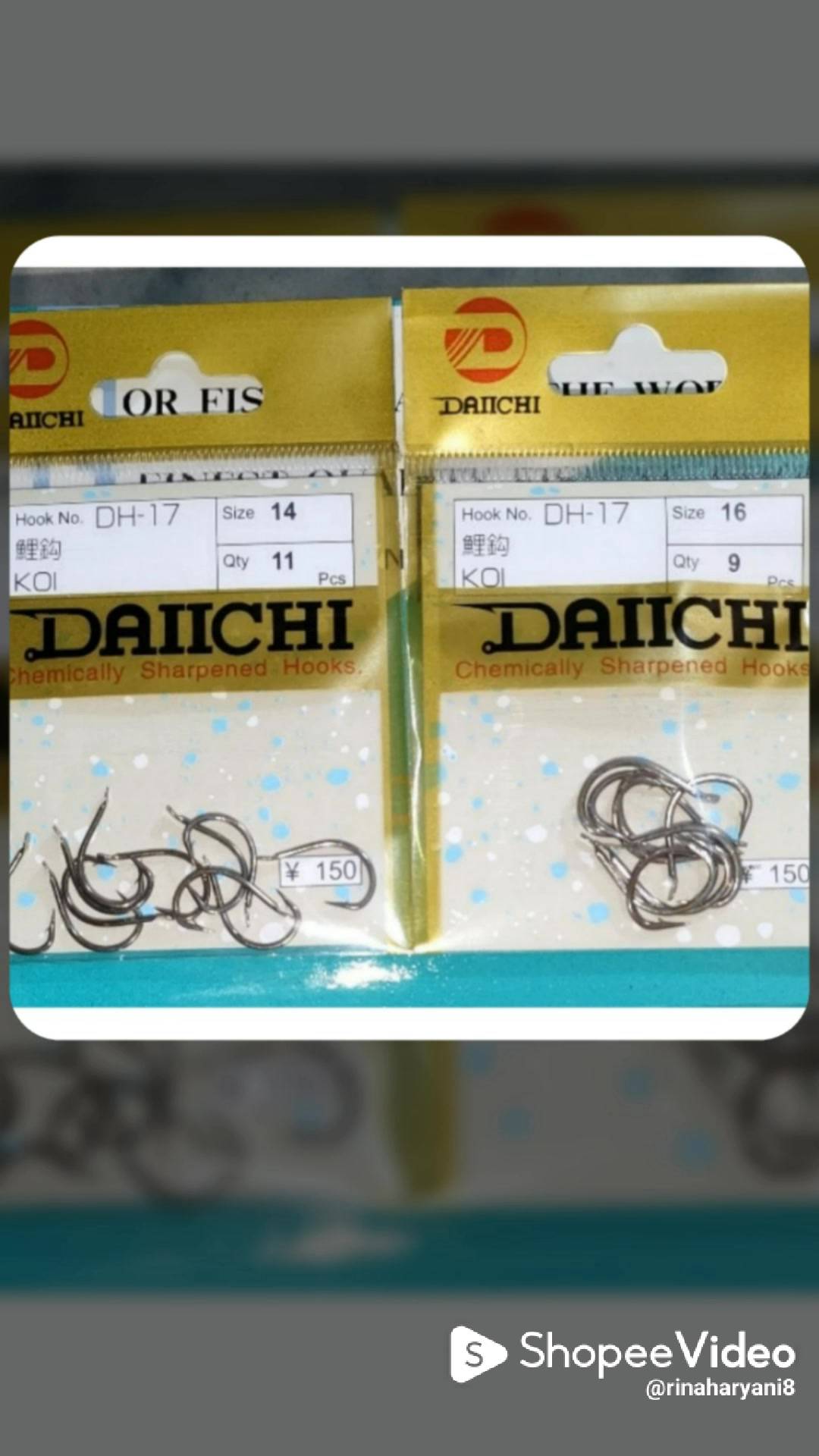 Daaiichi DH-17 Hook Set | Shopee Video Indonesia