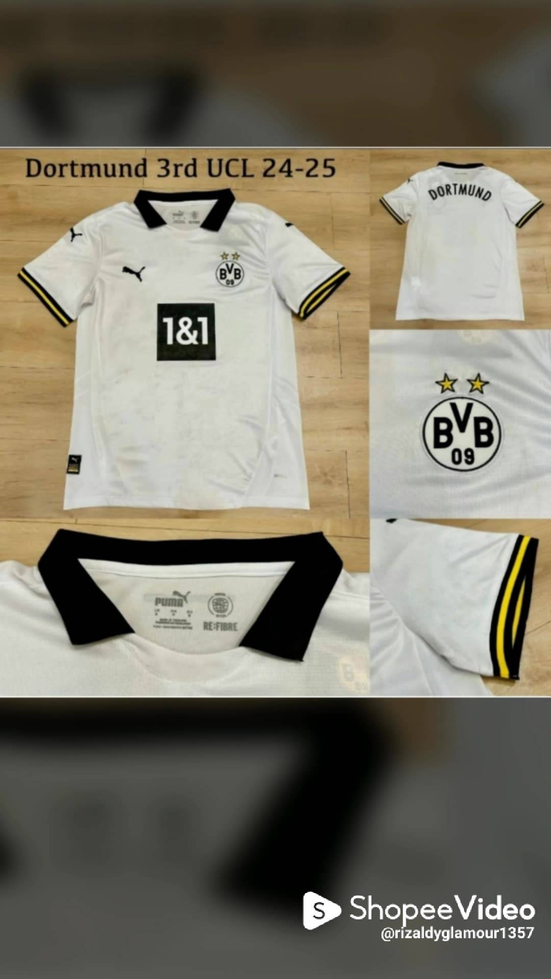 Jual Jersey Bola Dortmund 3rd 2024 2025 - Langss Kiri Mim Jersy Bola ...
