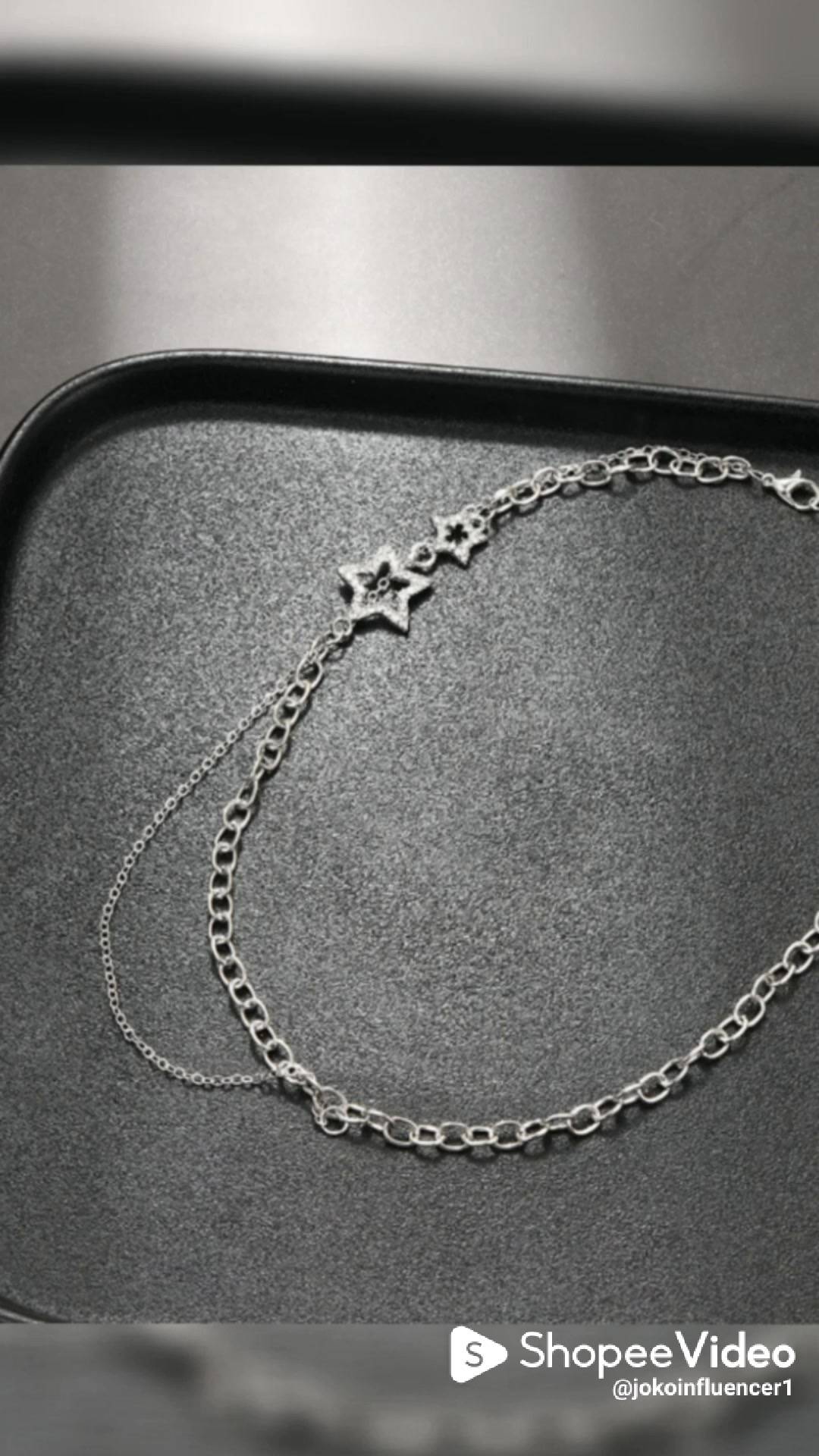 COD ️ Kalung Bintang Star Berlapis Ganda Desain Rasa Dalam Rantai ...