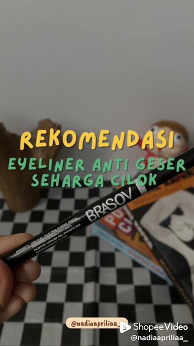 Brasov eyeliner | Shopee Video Indonesia