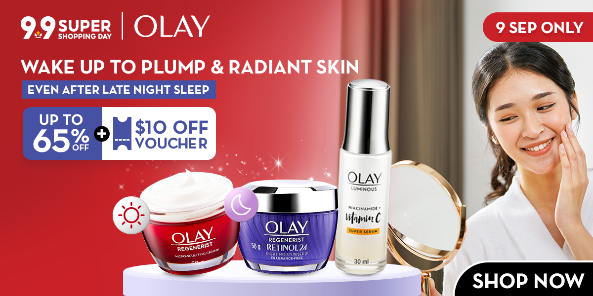 New Shopee Deal : OLAY 9.9 Super Shopping Day - Price Tracker SG